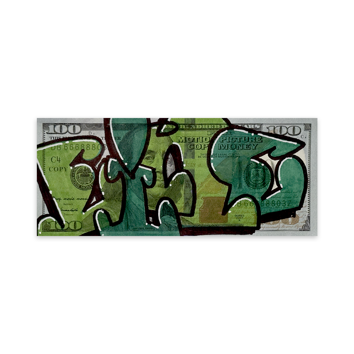 Fake Notes $100 – Ben Eine