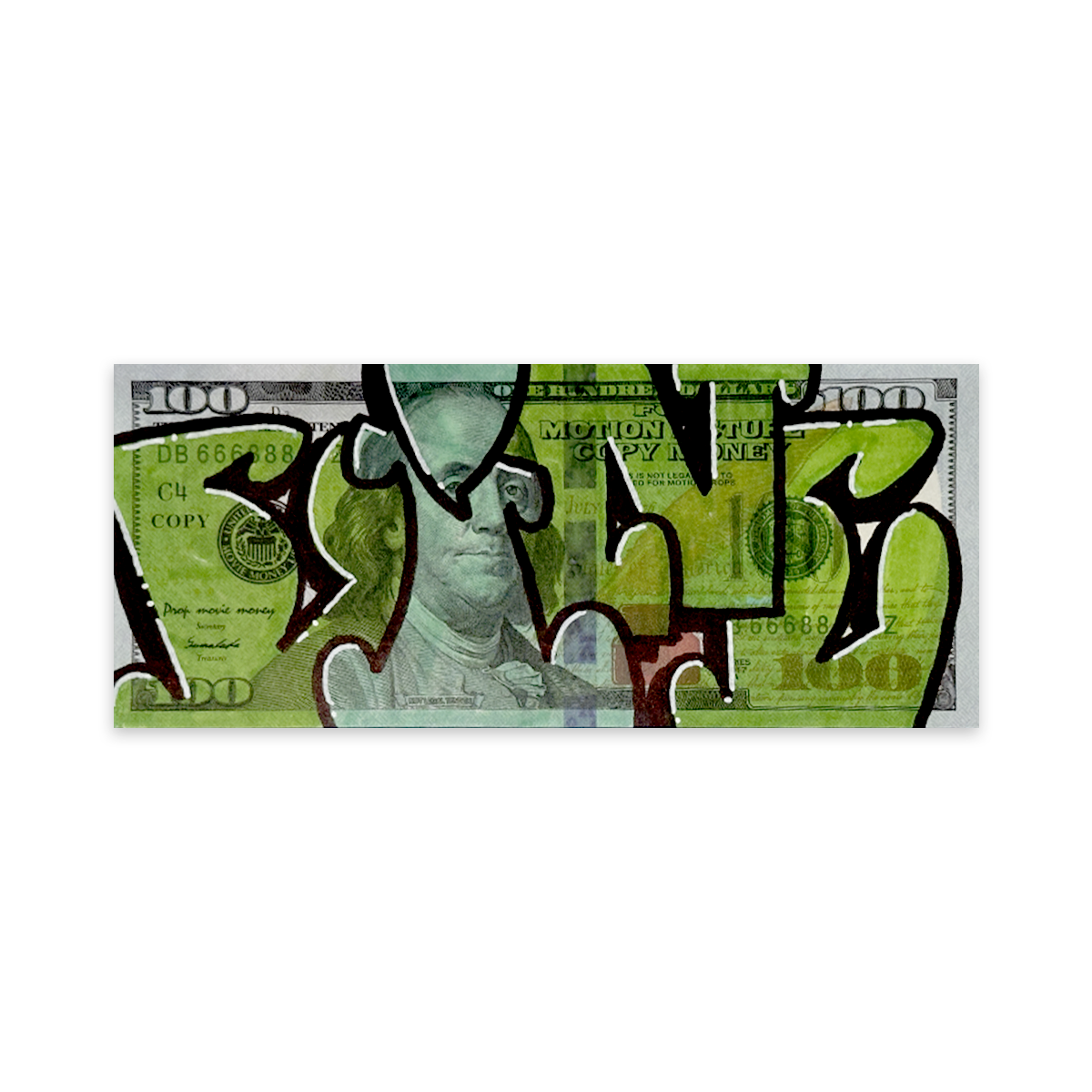 Fake Notes $100 – Ben Eine